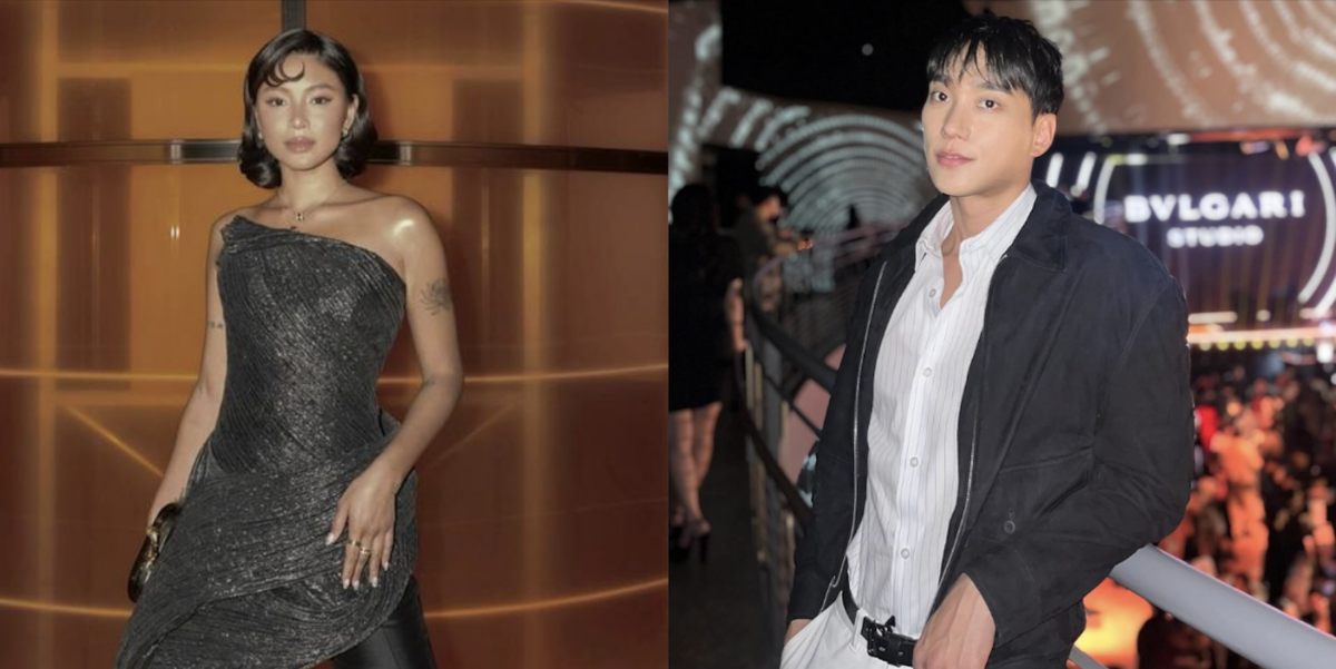 Nadine Lustre captures Park Min Kyu’s attention